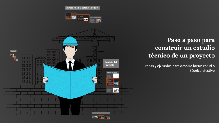 Paso a paso para construir un estudio técnico de un proyecto by Jhon ...