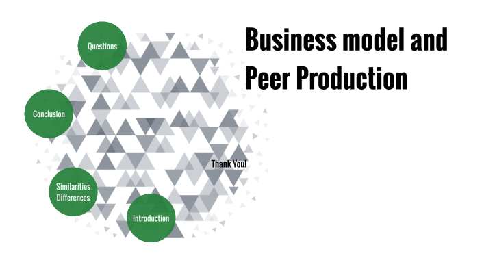 Business model and Peer Production by Sergina Donici on Prezi