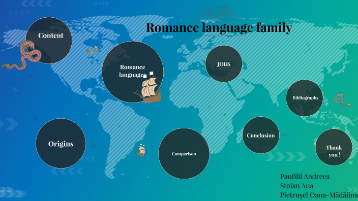 Romance language family by Andreea Panfilii on Prezi