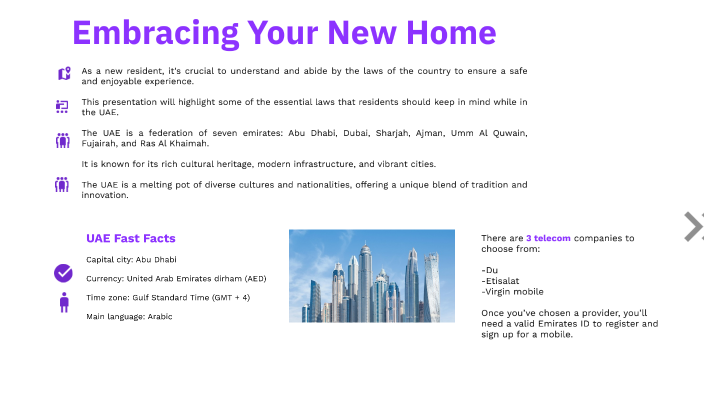 Welcome to UAE by Mahum Touqeer on Prezi