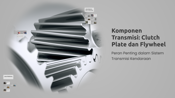 Komponen Penting: Clutch Plate dan Flywheel dalam Sistem Transmisi by ...