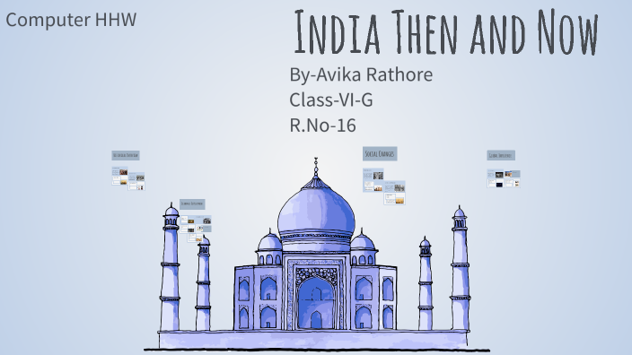 India Then and Now by Divyam Mahajan on Prezi
