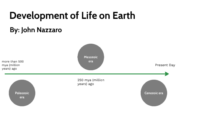 Development of Life on Earth by John Nazzaro on Prezi