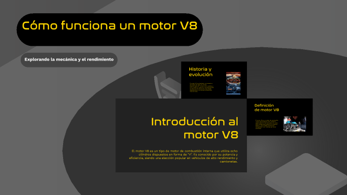 Cómo funciona un motor V8 by JOSUÉ ROJAS GONZÁLEZ on Prezi