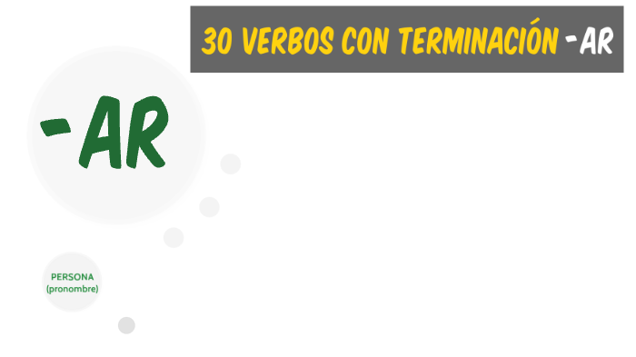 30 VERBOS CON -AR by Daniel Pérez on Prezi