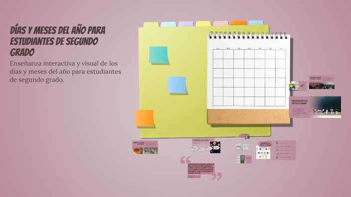 Días y Meses del Año para Estudiantes de Segundo Grado by Narda Sánchez ...
