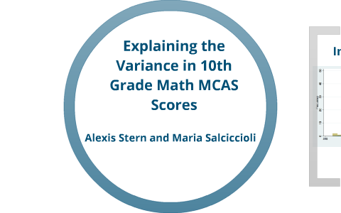 Explaining the Variance in MCAS Scores by Maria Salciccioli on Prezi