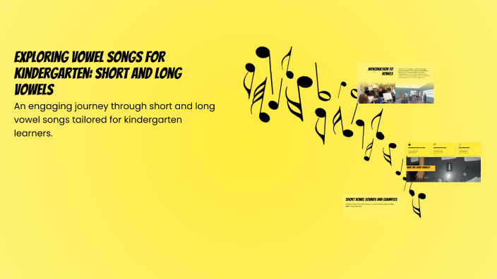 Exploring Vowel Songs for Kindergarten: Short and Long Vowels by ...