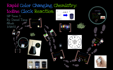 Iodine Clock Reaction by Dan Tang on Prezi
