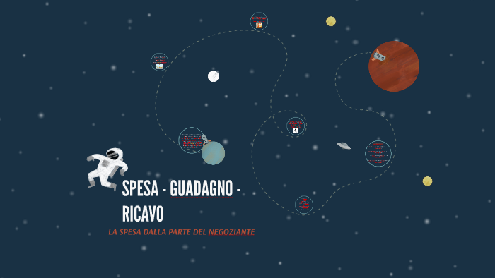 SPESA - GUADAGNO - RICAVO by Michela Cerullo on Prezi