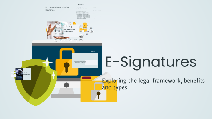 Understanding E-Signatures by fathima hiba on Prezi