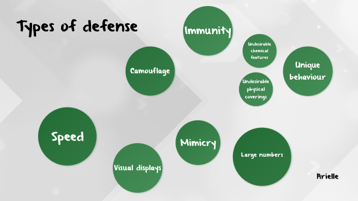 Types of defense by arielle lasko on Prezi