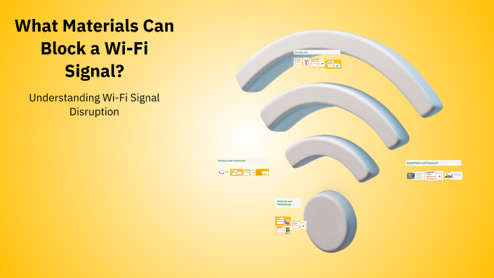 What Materials Can Block a Wi-Fi Signal? by Hudson Taylor on Prezi