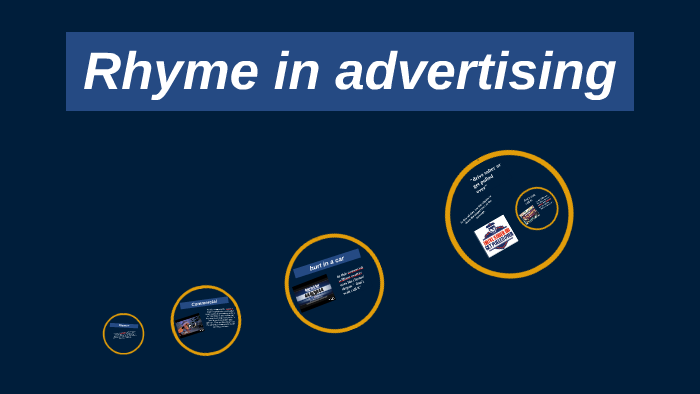 Rhyme in advertising by Leila Sahebzada on Prezi