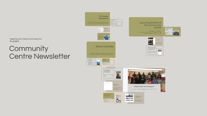 Community Centre Newsletter by Sally Donaldson on Prezi