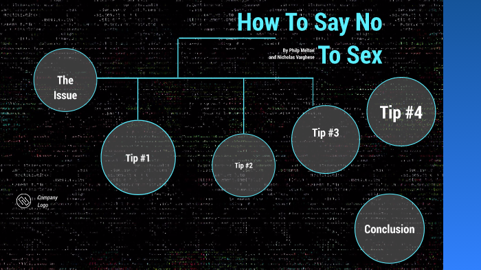 How To Say No To Sex by Nicholas Varghese on Prezi