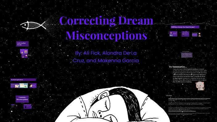 Dream Misconception Project by Makenna Garcia on Prezi