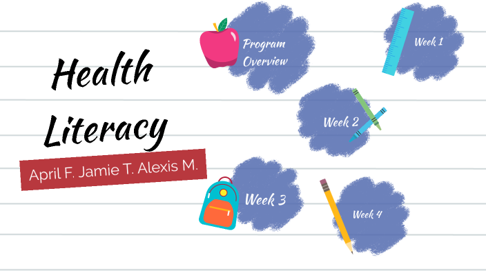 Health Literacy- Middle School by Jamie Scharf on Prezi