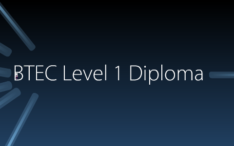 BTEC Level 1 Diploma ICT by Andrew Tunn on Prezi