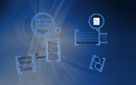 AP Comp Sci: GridWorld Actor Class by Chris Knox on Prezi