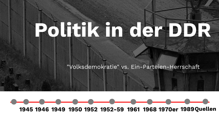 DDR Politik by Lara Agatter on Prezi