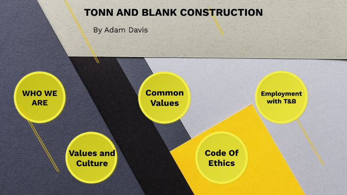 Tonn and Blanks Code of Ethics by Adam Davis on Prezi
