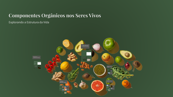 Componentes Orgânicos nos Seres Vivos by Ravylla Eloisa Soares Santos ...