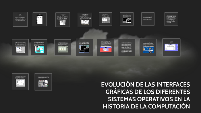 EVOLUCIÓN DE LAS INTERFACES GRÁFICAS DE LOS DIFERENTES SISTE by Cynthia ...