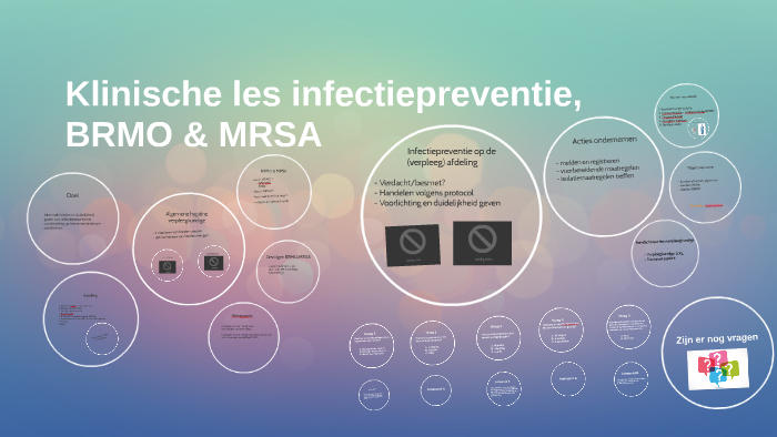 Klinische les infectiepreventie, BRMO & MRSA by Lynda Sluiman on Prezi