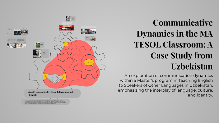 Communicative Dynamics in the MA TESOL Classroom: A Case Study from ...