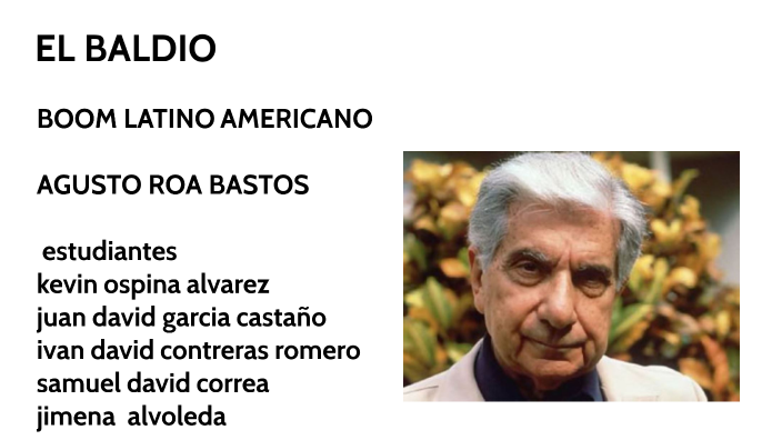 EL BALDIO by Mildred Romero Payares on Prezi