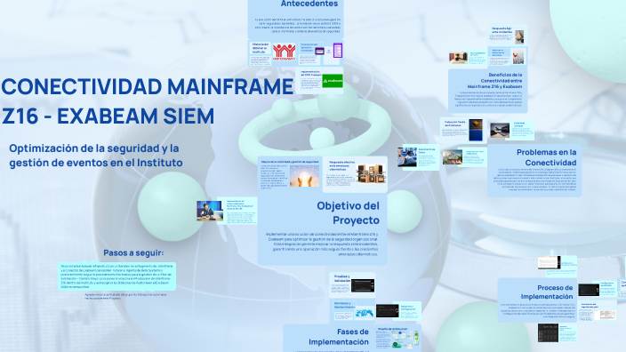 CONECTIVIDAD MAINFRAME Z16 - EXABEAM SIEM by Damian Castro on Prezi