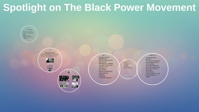 Spotlight on the Black Power Movement by Melvin Perdomo