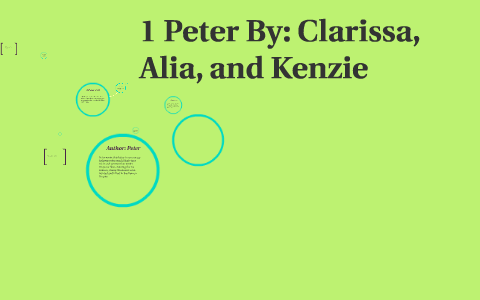 1 Peter by Kenzie Schmidt