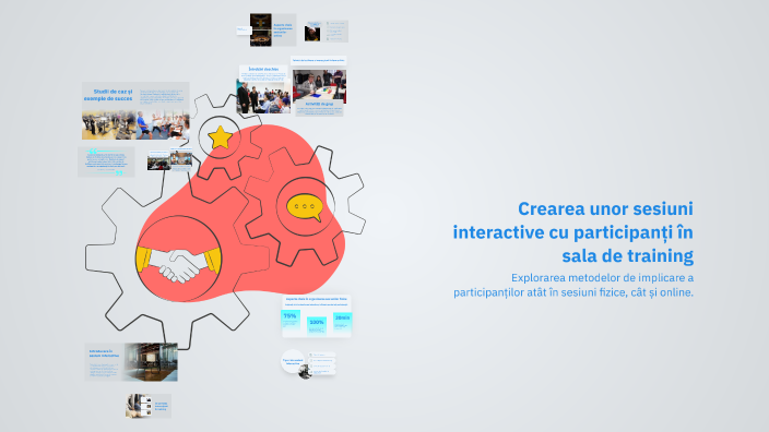 Crearea unor sesiuni interactive cu participanți în sala de training by ...