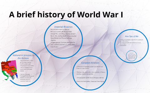 A brief history of World War I by Gabriel Colorado on Prezi