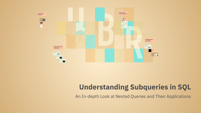 Understanding Subqueries in SQL by NADEEM TURAB on Prezi