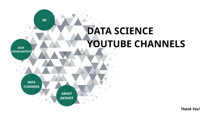 Data Science YouTube Channels Analysis by Sohaila Mohsen on Prezi