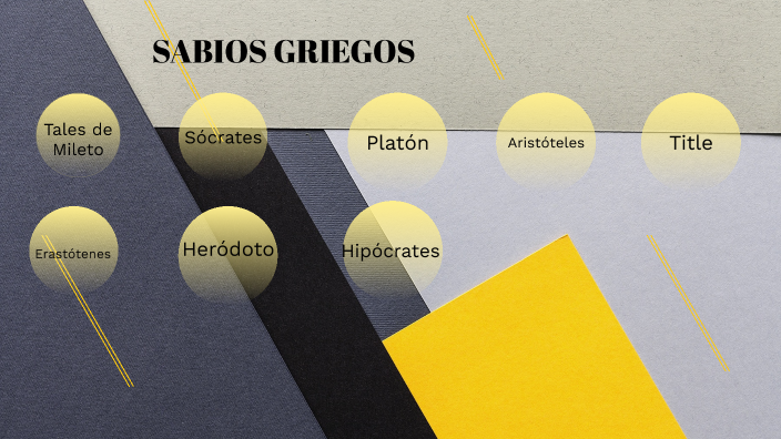 Sabios griegos by Alma Fernández on Prezi