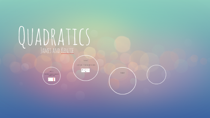 Quadratics by Mackenzie Keefer on Prezi