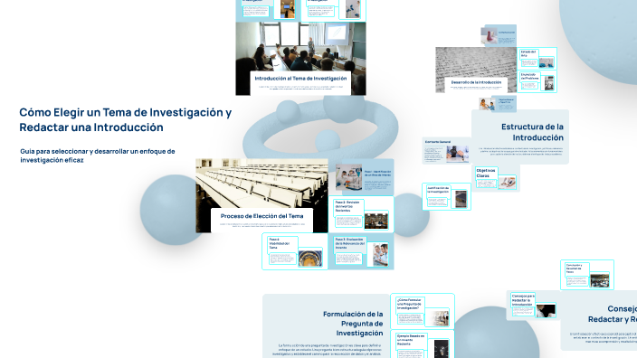 Cómo Elegir un Tema de Investigación y Redactar una Introducción by ...