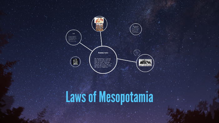 Laws of Mesopotamia by hunter shrubby