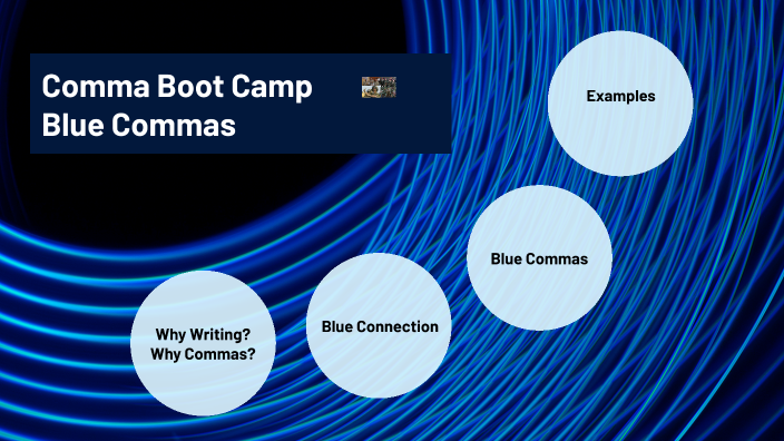 Blue Connection Commas by Grant Reimers on Prezi