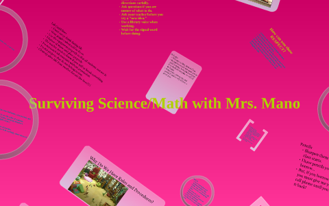 How to Survive Science with Mrs. Mano by Stefany Manolopoulos on Prezi