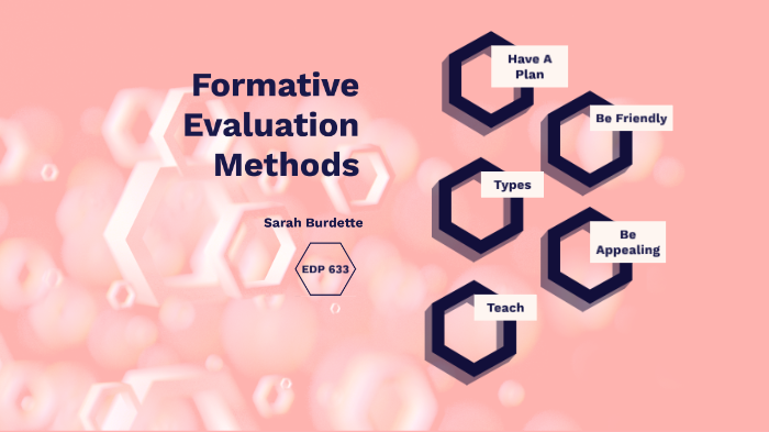 Formative Evalution Methods by Sarah Burdette on Prezi