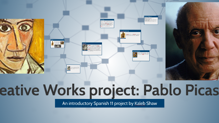 Creative Works project: Pablo Picasso by Kaleb Shaw