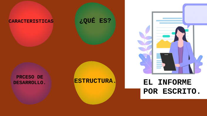 EL INFORME POR ESCRITO. by Eric Arturo Reyes Castañeda