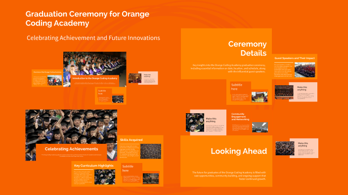 Graduation Ceremony for Orange Coding Academy by Reem Emad on Prezi