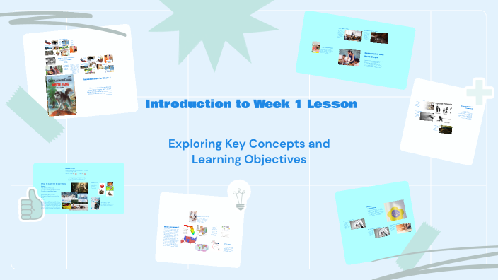 Introduction to Week 1 Lesson by Foster Timmons on Prezi