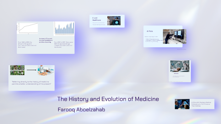 The History and Evolution of Medicine by Farooq Aboelzahab on Prezi